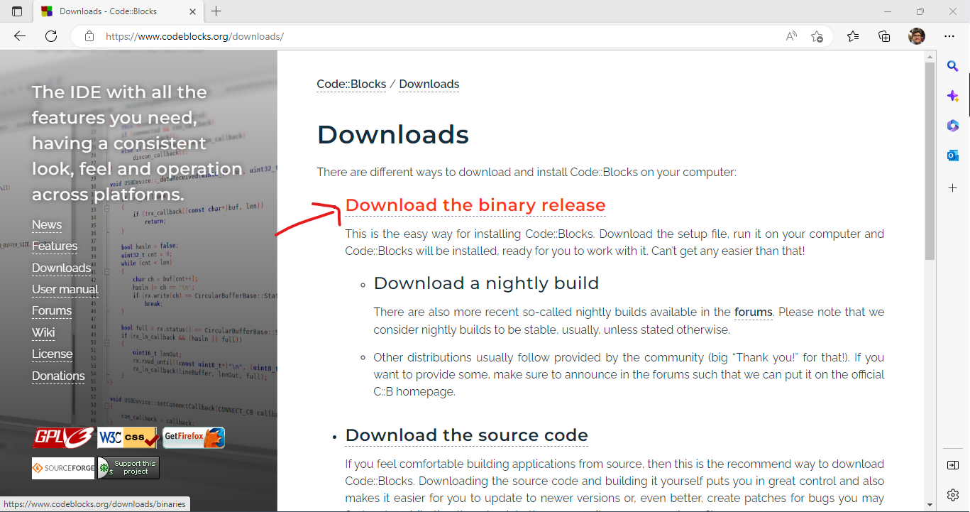 Instalação do Code::Blocks – Marcos Roriz Junior